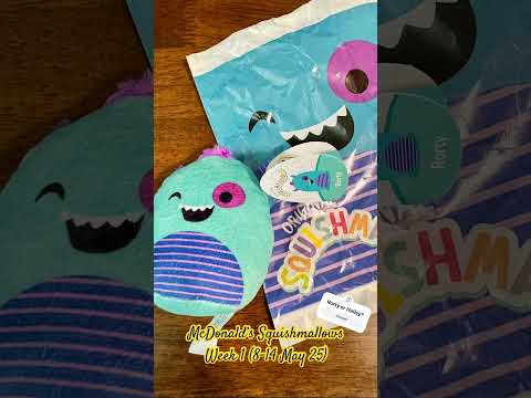 😍McDonald’s Happy Meal Toys | Original Squishmallows Week 1 - Rorty & Halley