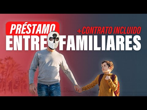 PRÉSTAMO ENTRE FAMILIARES (Particulares) | Comparto CONTRATO Préstamo y Modelo 600
