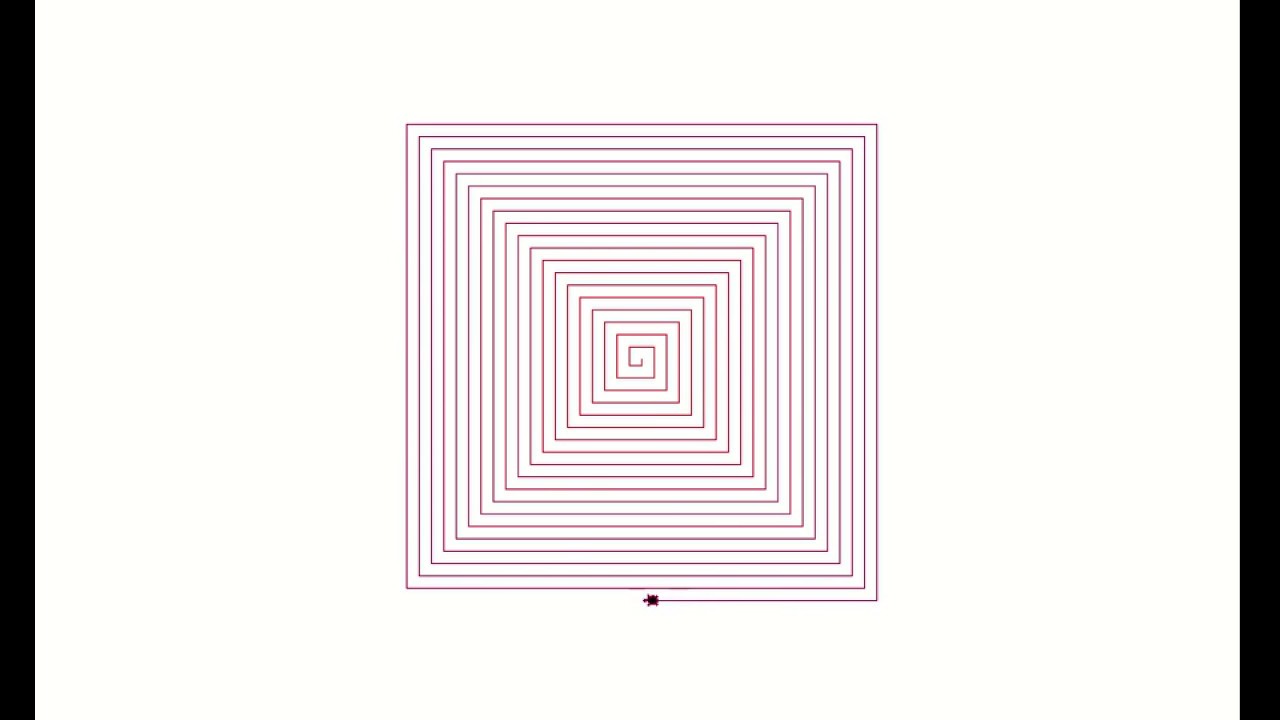 draw rectangles : Python turtle graphics (part2)