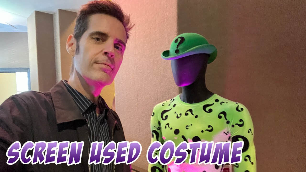 Jim Carrey Riddler Costume from Batman Forever - Real Deal