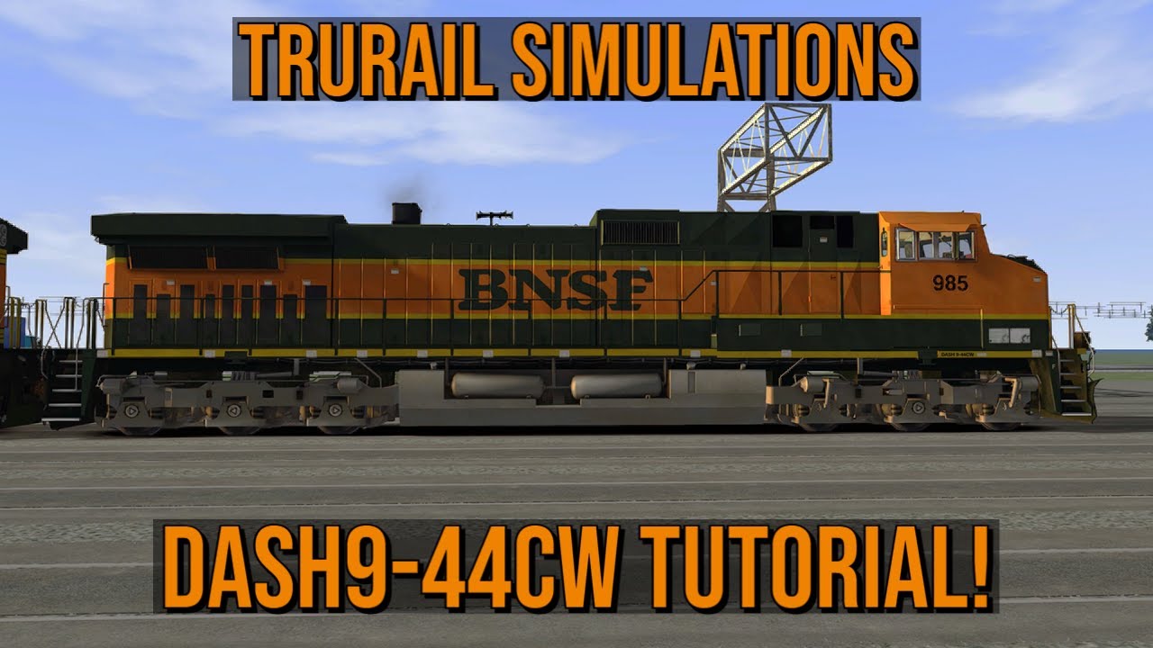 How to Install The BNSF Dash 9 By TruRail Simulations Train Simulator 2021