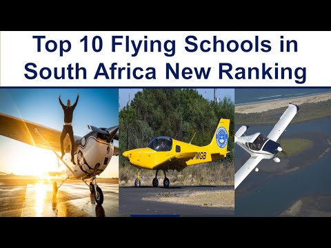 Top 10 FLYING SCHOOLS IN SOUTH AFRICA New Ranking