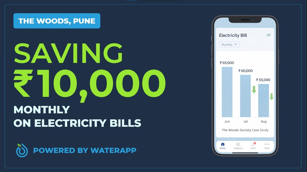 ₹10k Monthly Savings at The Woods: IoT Water Automation