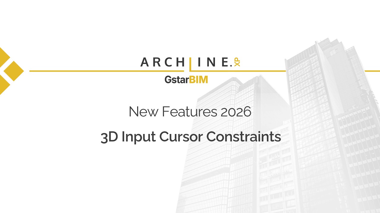 3D input cursor constraints