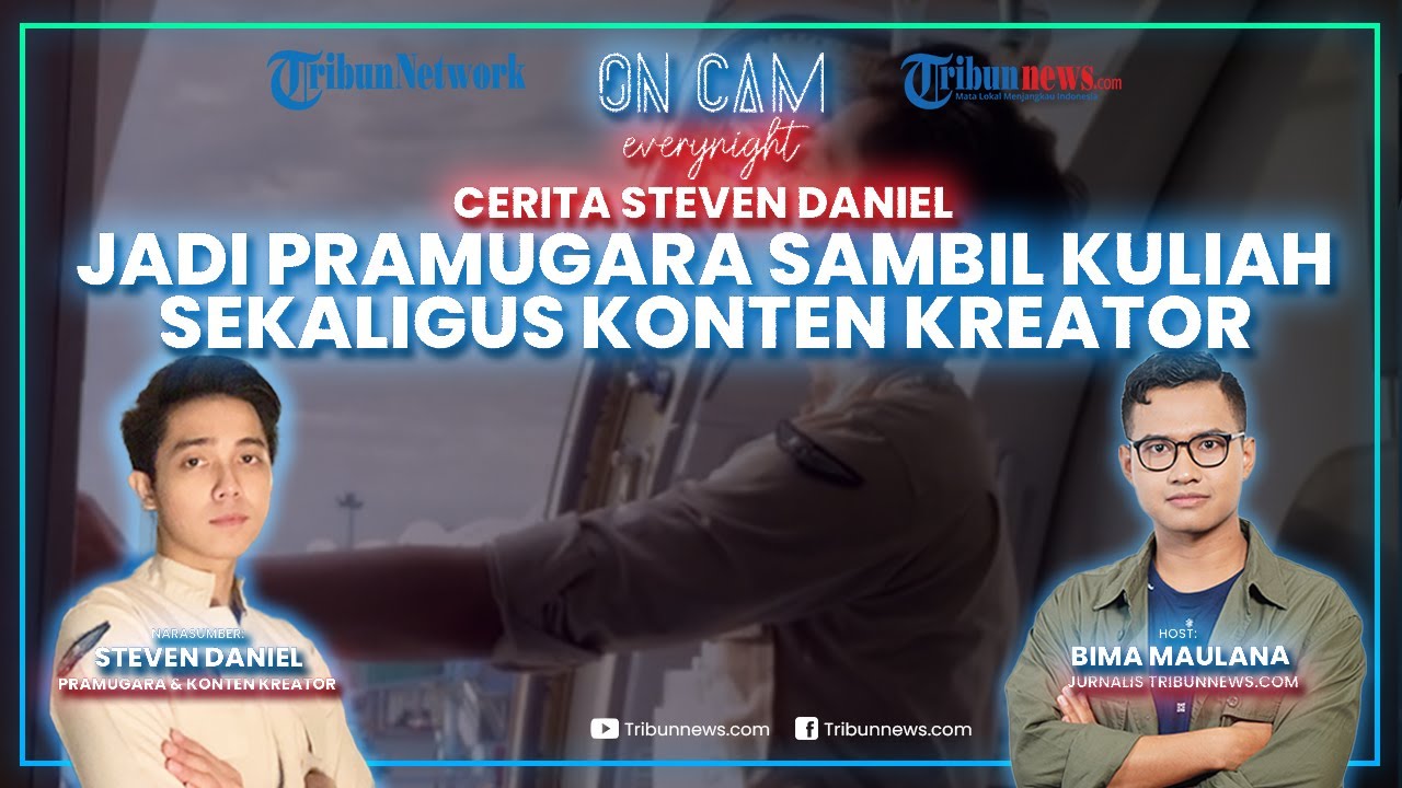 Kulik Cerita Steven Daniel Jadi Pramugara Sambil Kuliah hingga Konten Kreator di Medsos - Tribun ...