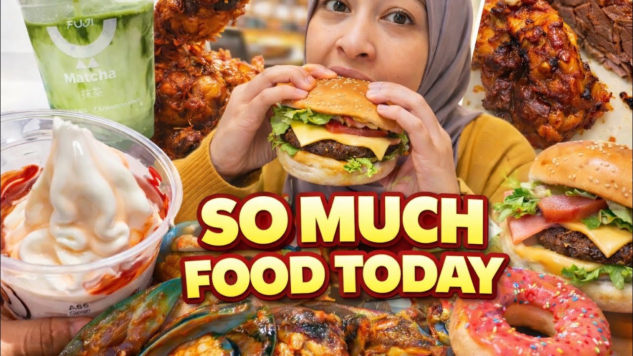 My Food Diary | Matcha, Burgers, BBQ & Ice Cream