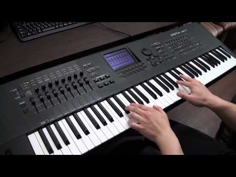 Yamaha Motif XF7 - Workstation de Síntese Musical de Alta Performance