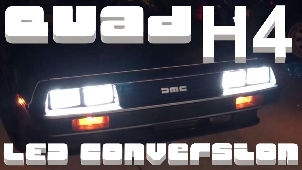 DeLorean LED Headlights | DMC #10515