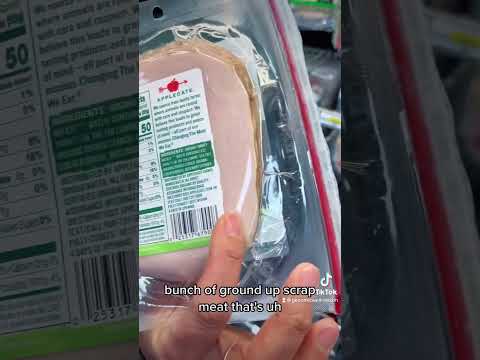 How are deli meats made? #pinkslime #tissuetransglutaminase #meatglue #guthealth #triggers