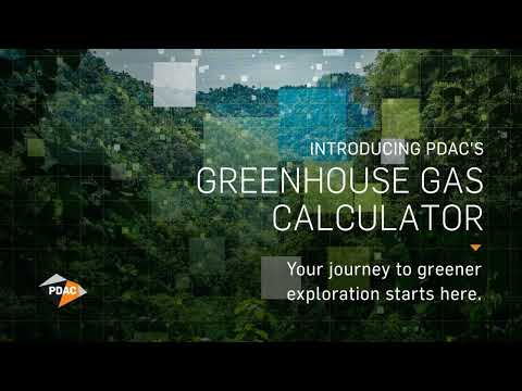 Introduction to PDAC's GHG Calculator - Tutorial 1/3