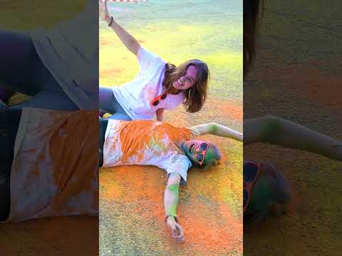 🏃♂️🏃🏃♀️Retour sur la color campus 🎉🎉🎉#etudiant colorrun #etudiant #university #lille