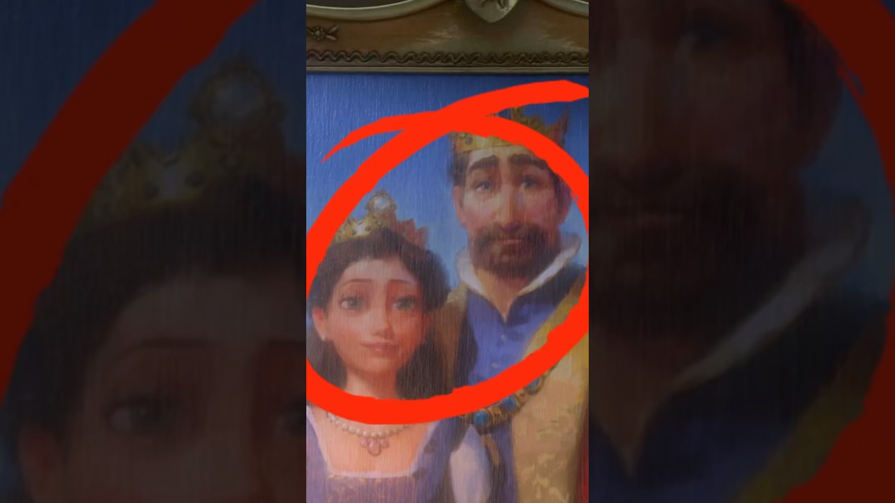 🤯Crazy Tangled Theory #shorts #disney