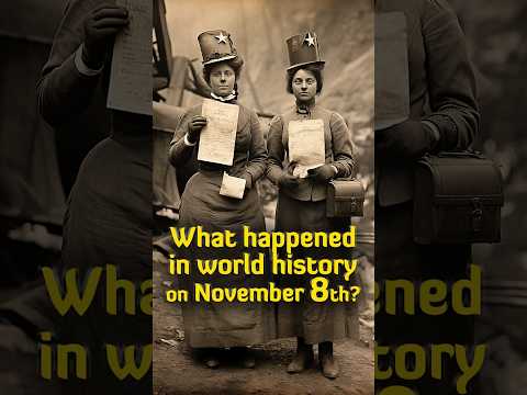 1 minute history. November 8th. What happened. #shorts