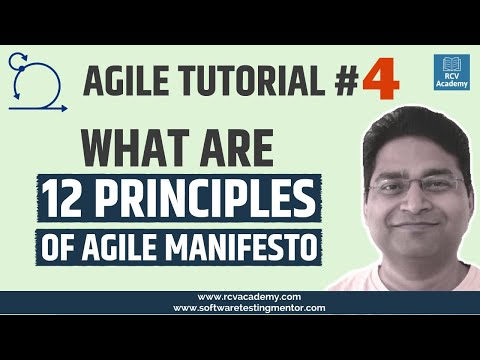 Learn Agile Tutorial 4 The 12 Agile Principles | Agile Manifesto Principles - Mind Luster
