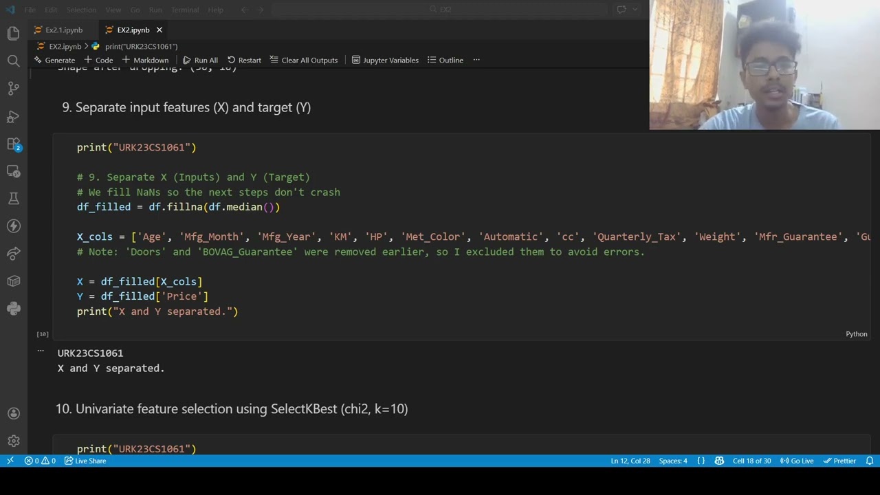EX2 Machine Learning Lab
