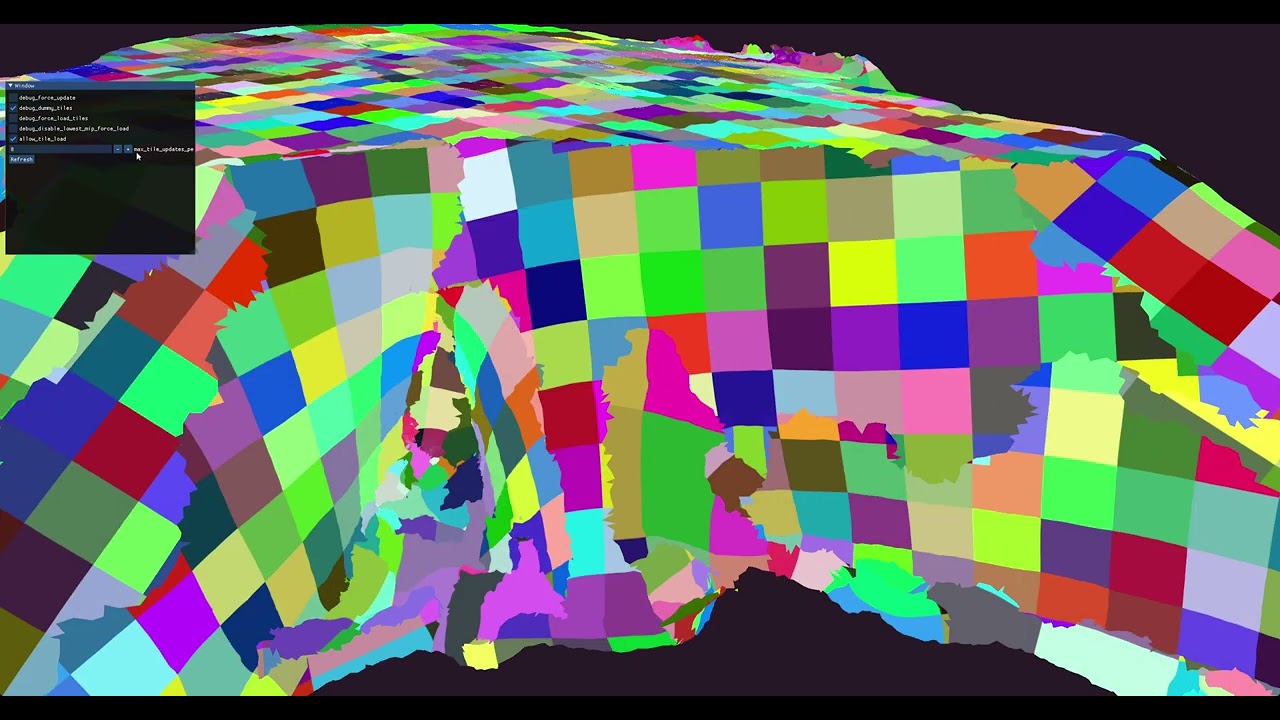 DirectX 12 Samper Feedback Tiled Resource Texture Streaming