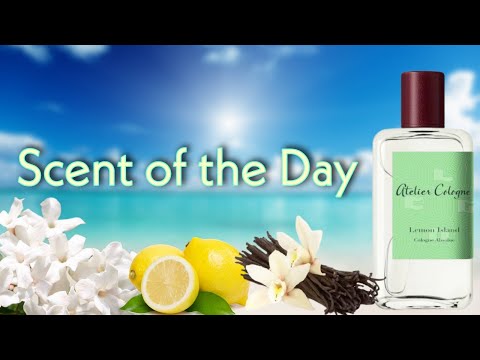 Scent of the Day: Lemon Island 🍋 🌴 by Atelier Cologne, a citrus-y cotton-y fragrance