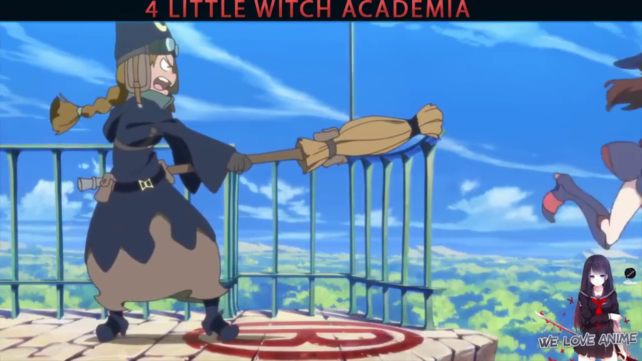 Top 10 witch - magic anime