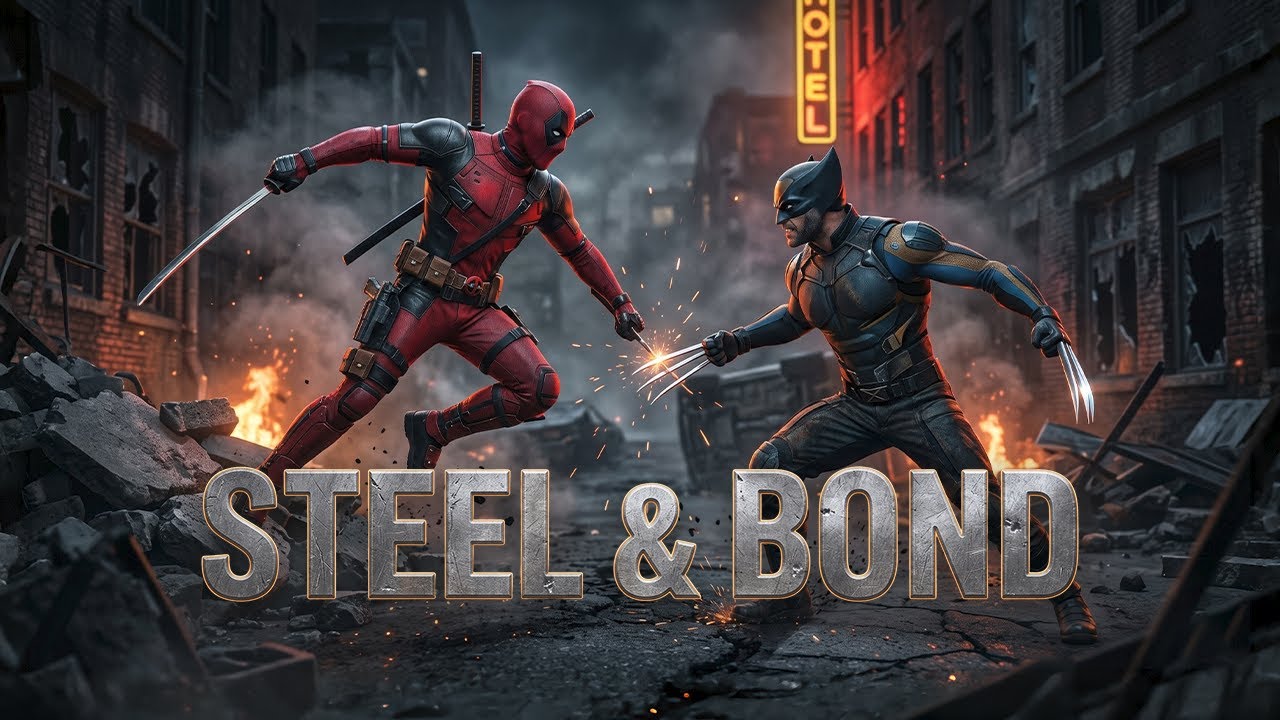 Deadpool & Wolverine Fight Scenes Edit 4K | AI Music