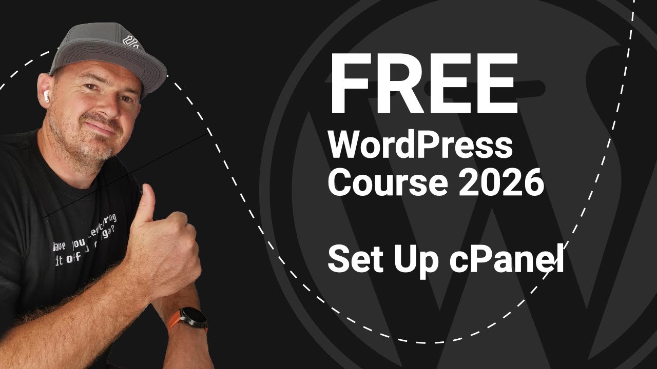 cPanel Tutorial for Beginners: Complete Hosting Setup | Free Course 2026
