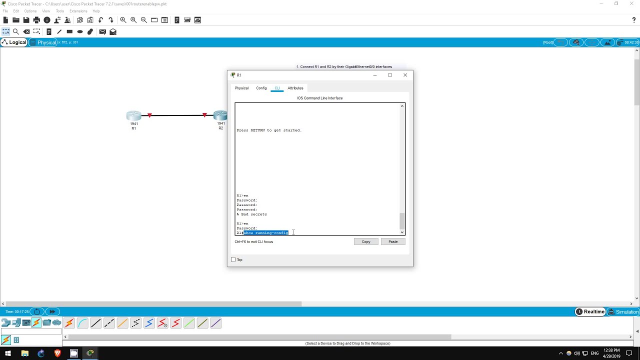 FREE CCNA Lab 001: Basic Router Security Configuration 1