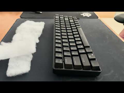 Modded Cheap Amazon Keyboard | Geeky GK65 | Black Switches | Typing Test Comparison