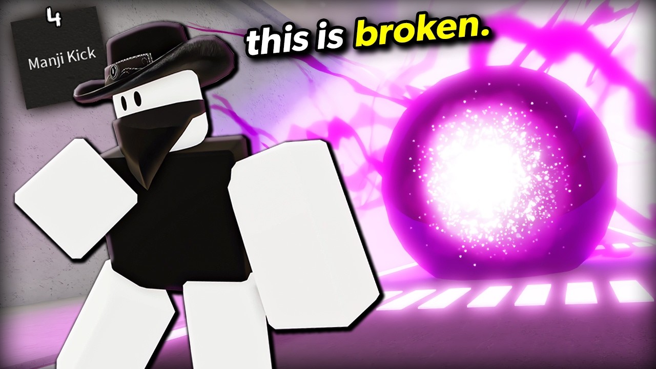 TROLLING with BROKEN MANJI KICK in Jujutsu Shenanigans