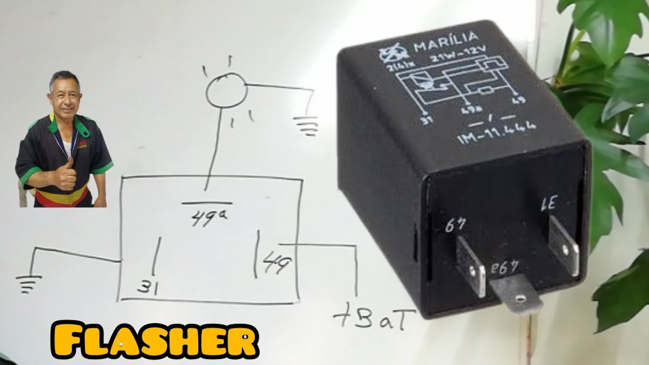HOW TO TEST AND CONNECT A 3-TERMINAL FLASHER