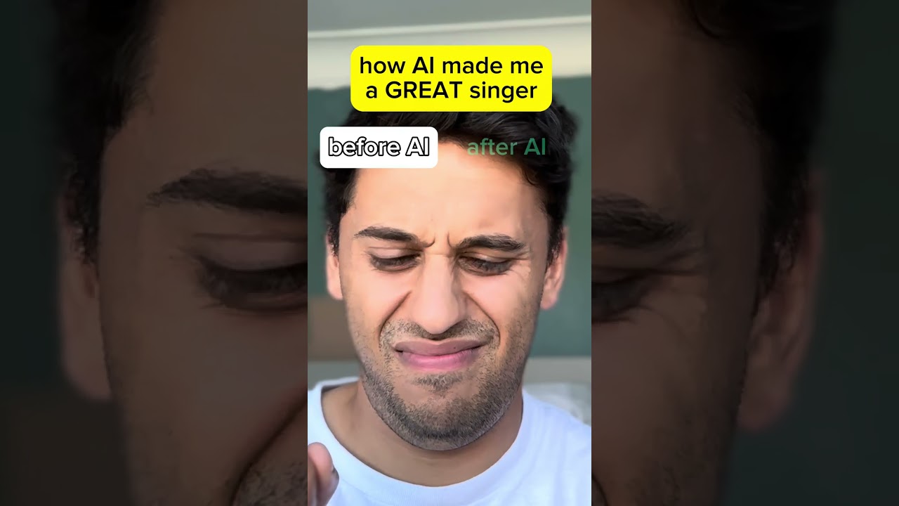 how AI made me a GOOD singer