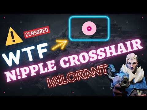 N!pple CROSSHAIR Valorant | New funny valorant crosshair (WITH CODE)