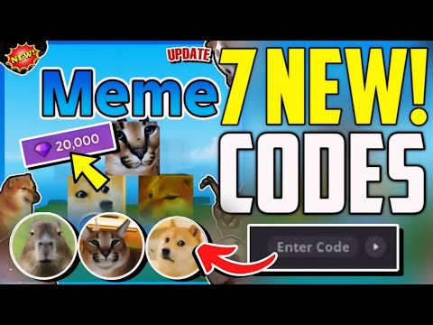 ⚠️Working!⚡CODES⚠️MEME SEA ROBLOX CODES 2024 - MEME SEA CODES 2024