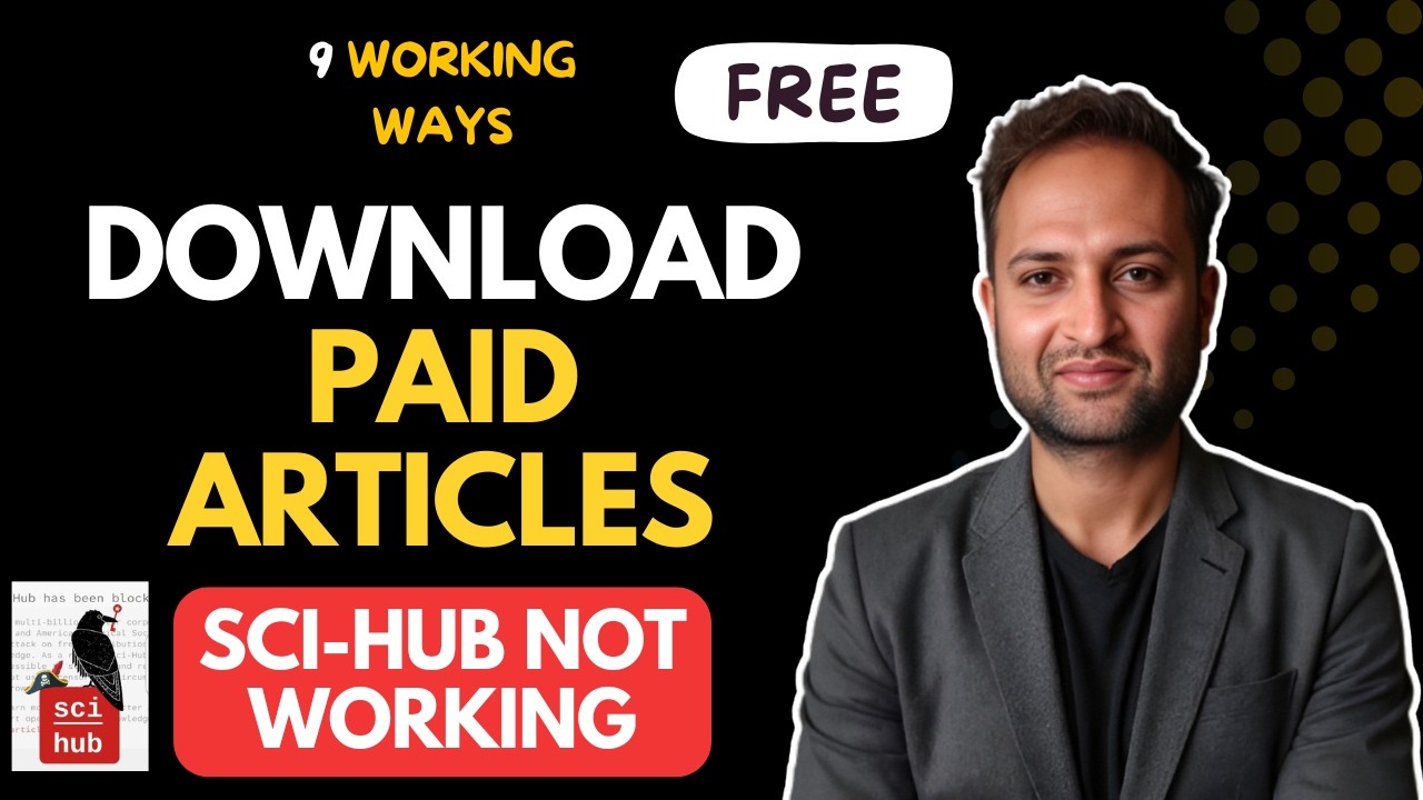 How to Download Research Papers for Free (9 ways)? Get paid articles for free.