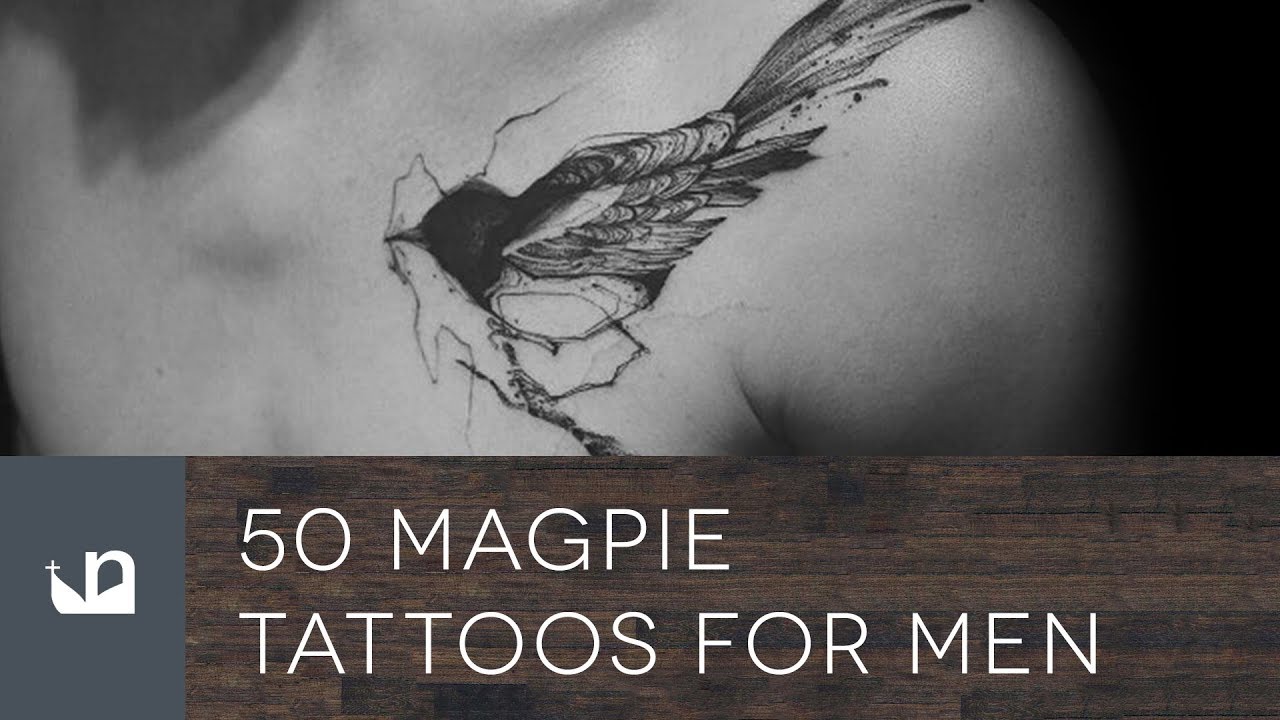 50 Magpie Tattoos For Men