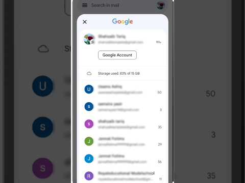 How to recover deleted contacts from google ID #explore #google #gmailaccount #shorts