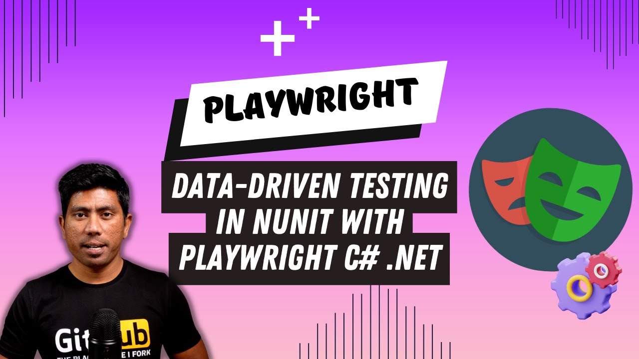 Data Driven Testing in NUnit for Playwright with C# .NET