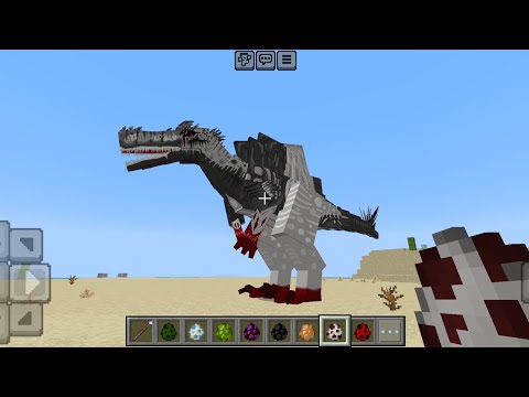 Dinosaurs The Apex Creature ADDON Update in Minecraft PE