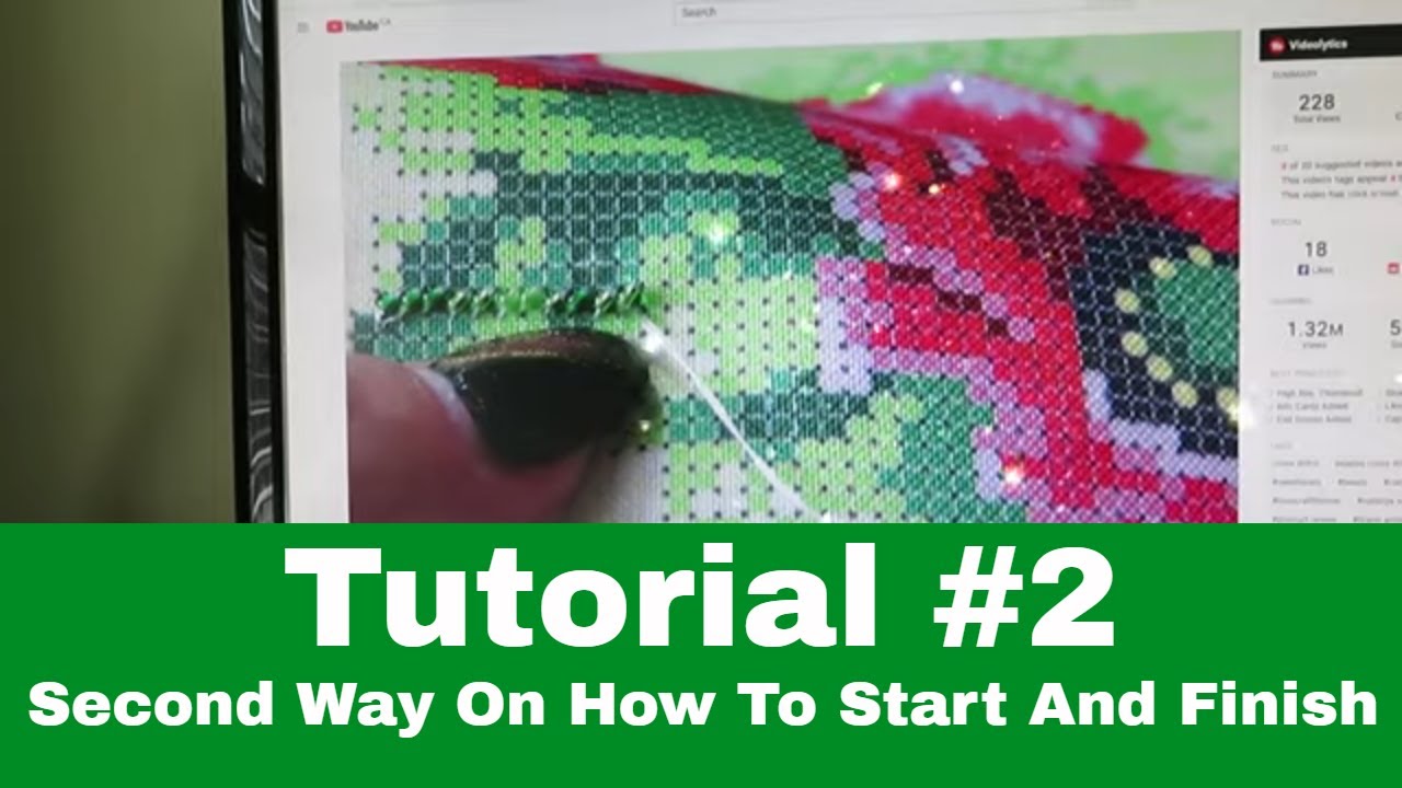 Beaded Cross Stitch Tutorial #2