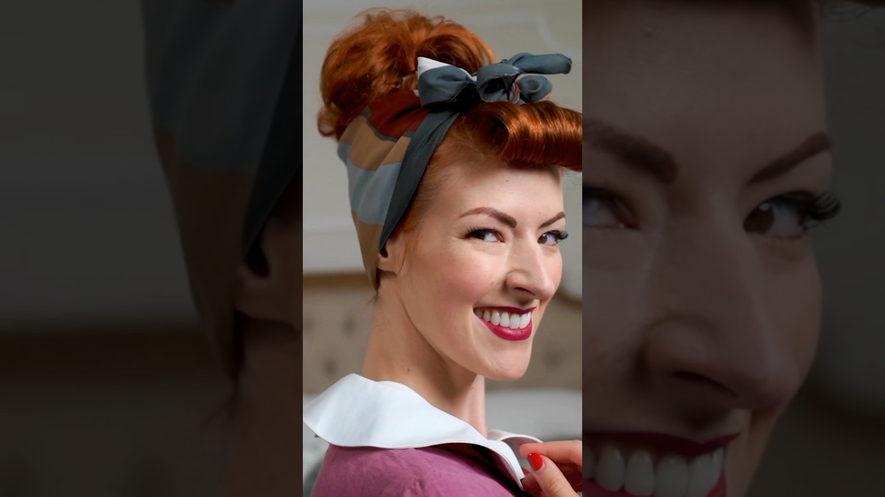 Easy vintage hair in seconds!