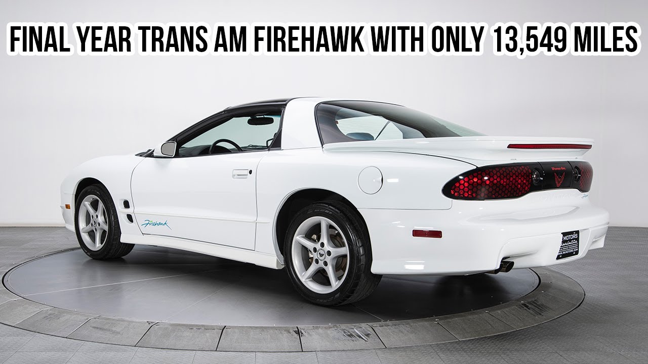 2002 #Pontiac #Firebird #TransAm Firehawk SOLD | 136986