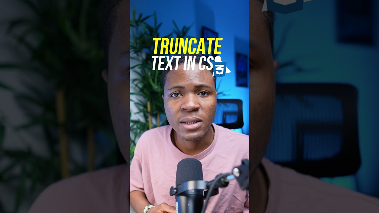 TRUNCATE TEXT easily with CSS