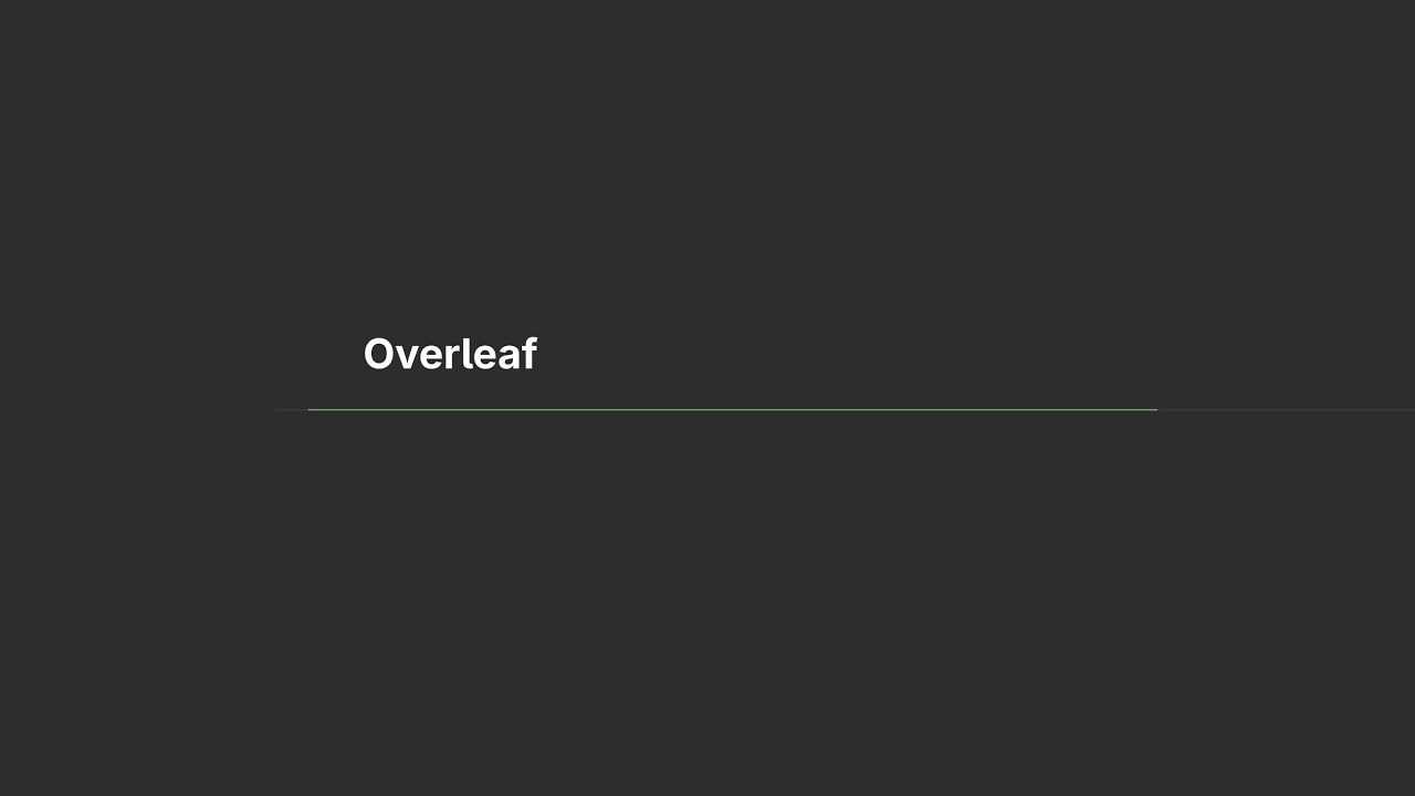 SoDa Replicator: 7. Overleaf