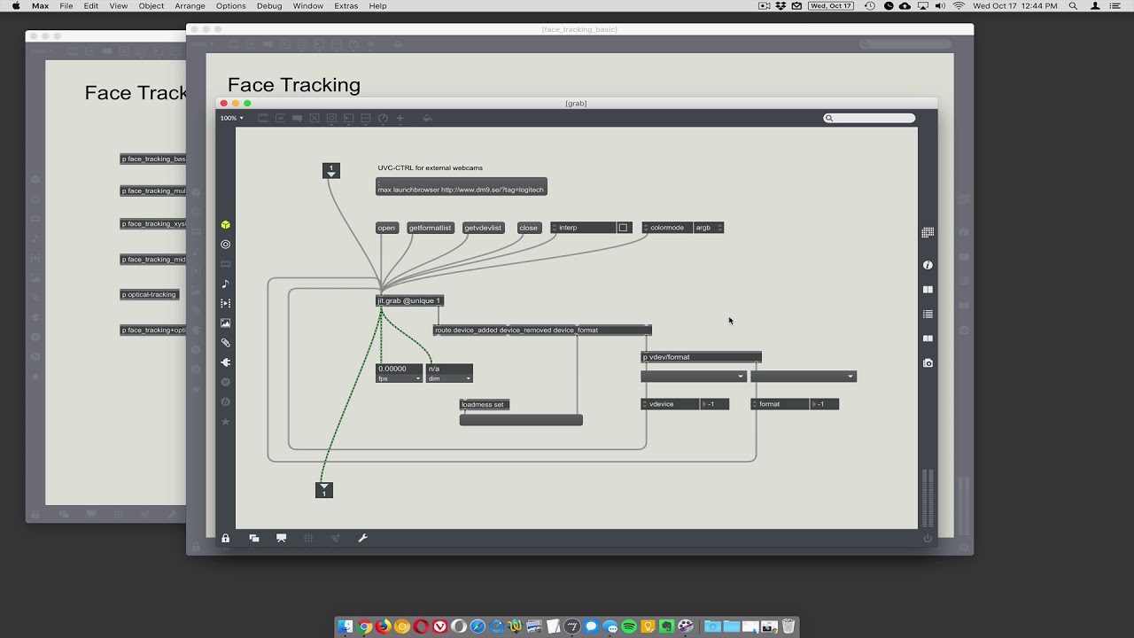 Max/MSP - Face_Tracking_Basics