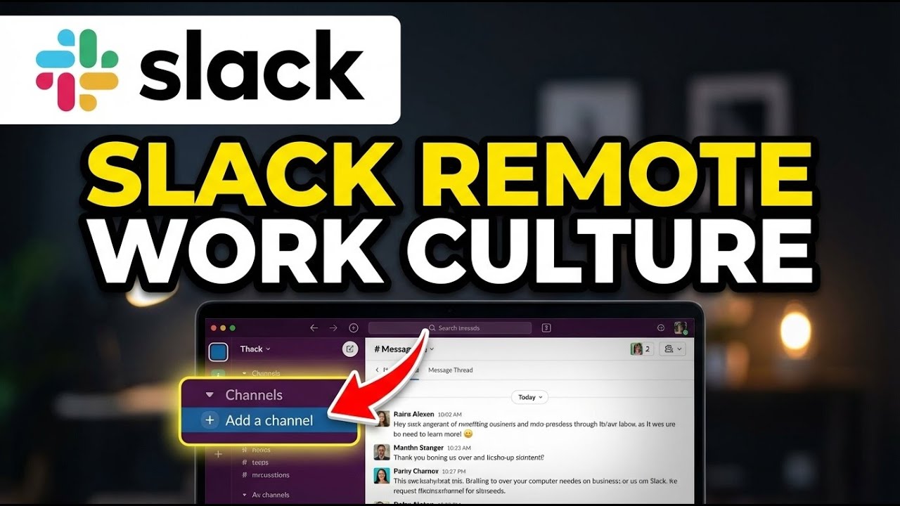 How to create a remote work culture with Slack - Detailed Guide