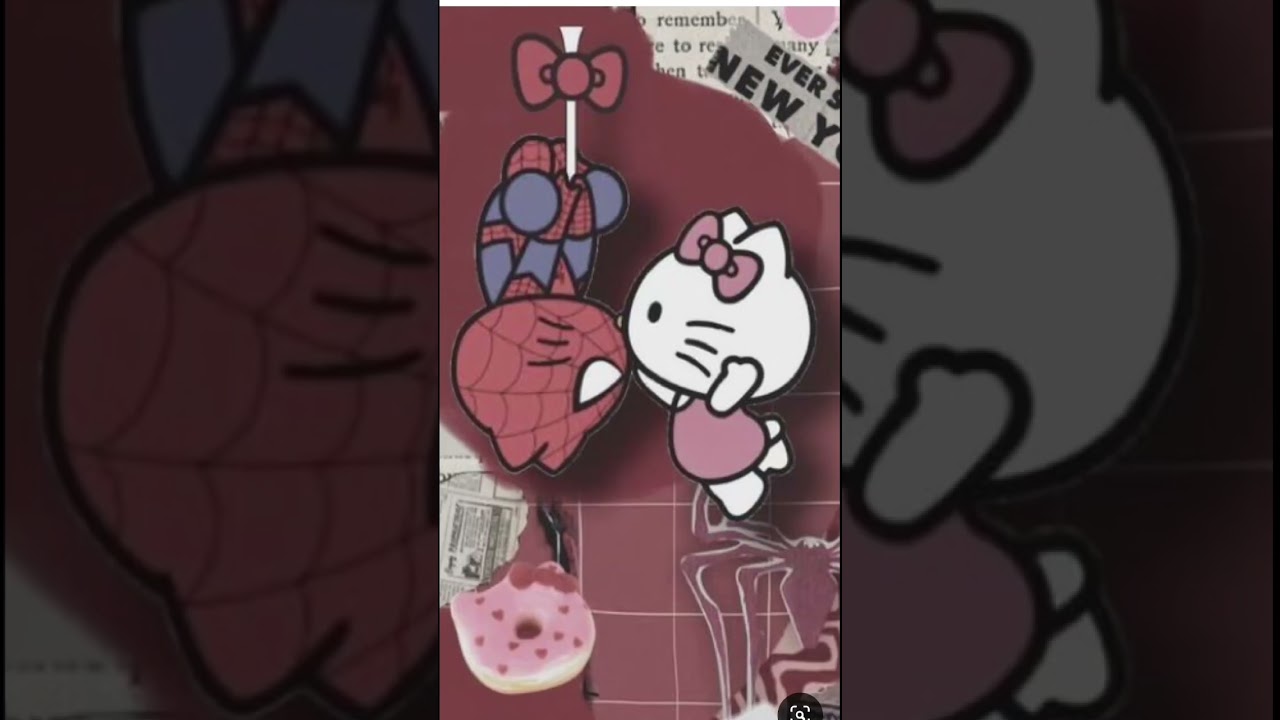 #hellokitty#spiderman
