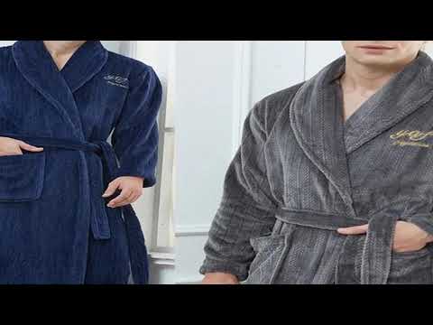 Big Size 3Xl 4Xl Kimono Robe Gown Winter New Men's Homewear Coral Fleece Bathrobe Shower Peignoirs L