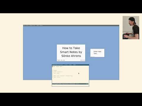Demo of Note Taking Application for Smart Notes