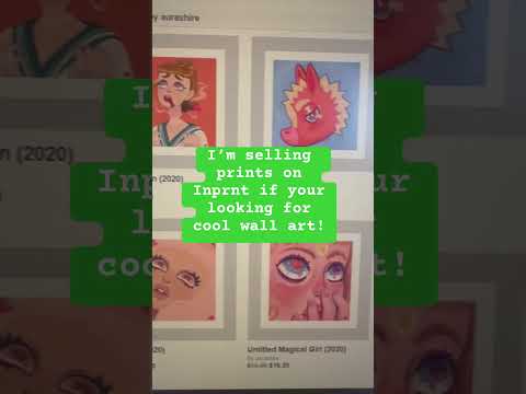 Selling cool wall art on Inprnt #wallart #printshop #prints #artprint #artprintsforsale
