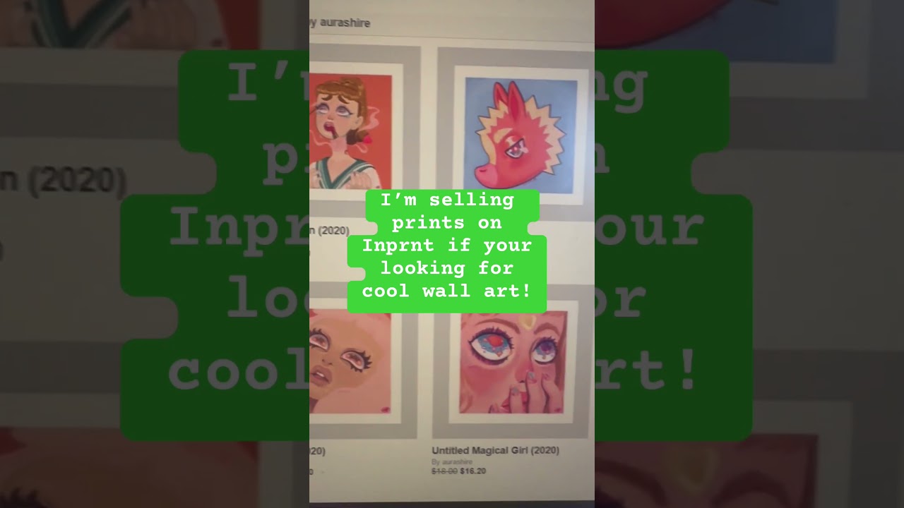 Selling cool wall art on Inprnt #wallart #printshop #prints #artprint #artprintsforsale