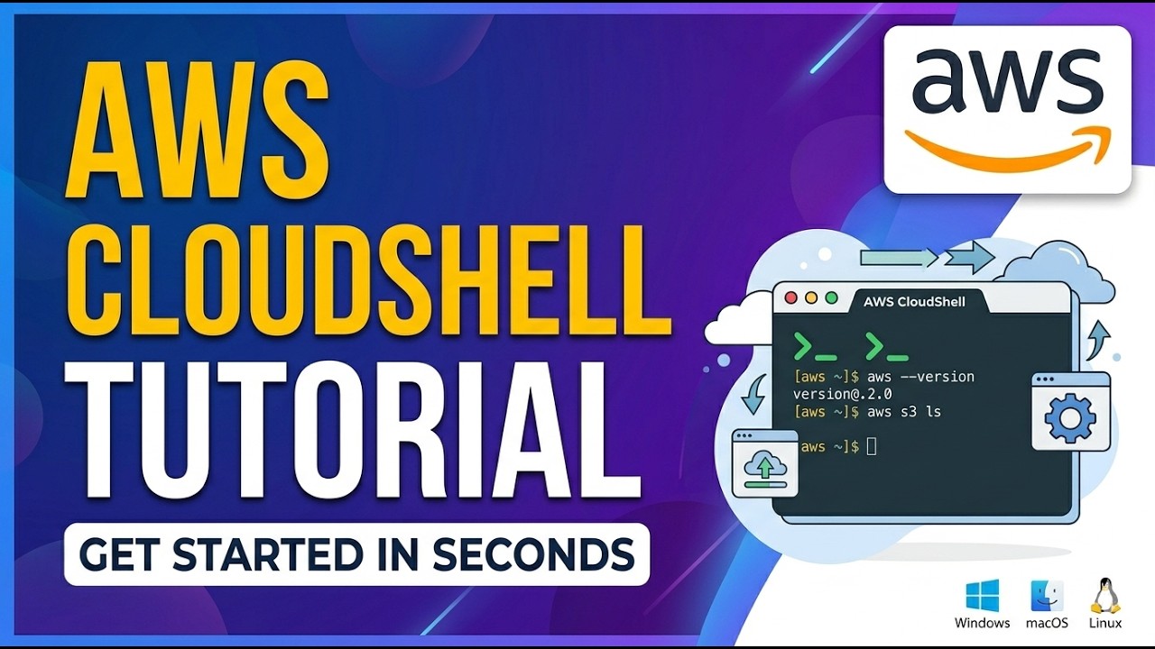21. AWS CloudShell Tutorial | Run AWS CLI in Browser Without Setup