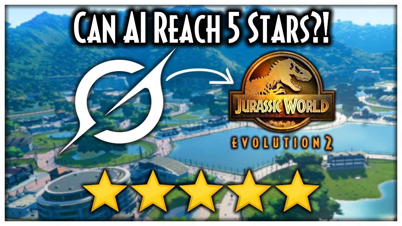 Can GROK AI Create A 5 Star Park In JWE2? |  Jurassic World Evolution 2 Park Building Challenge!